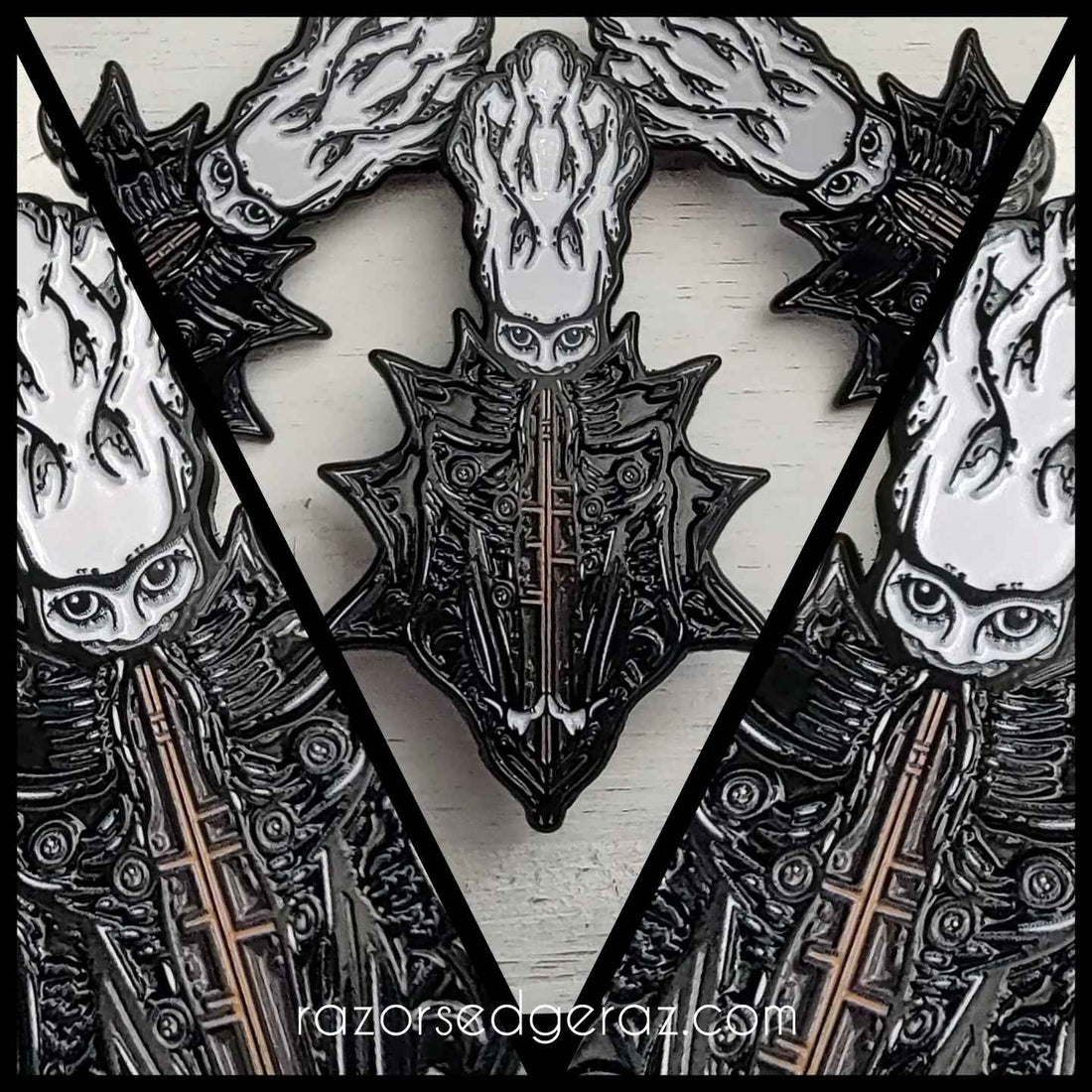 Witness - Final Shape Enamel Pin – RazorsEdgeRaz
